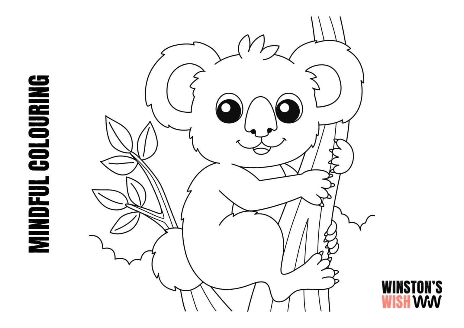 Mindful colouring activity to help with grief | Winston's Wish