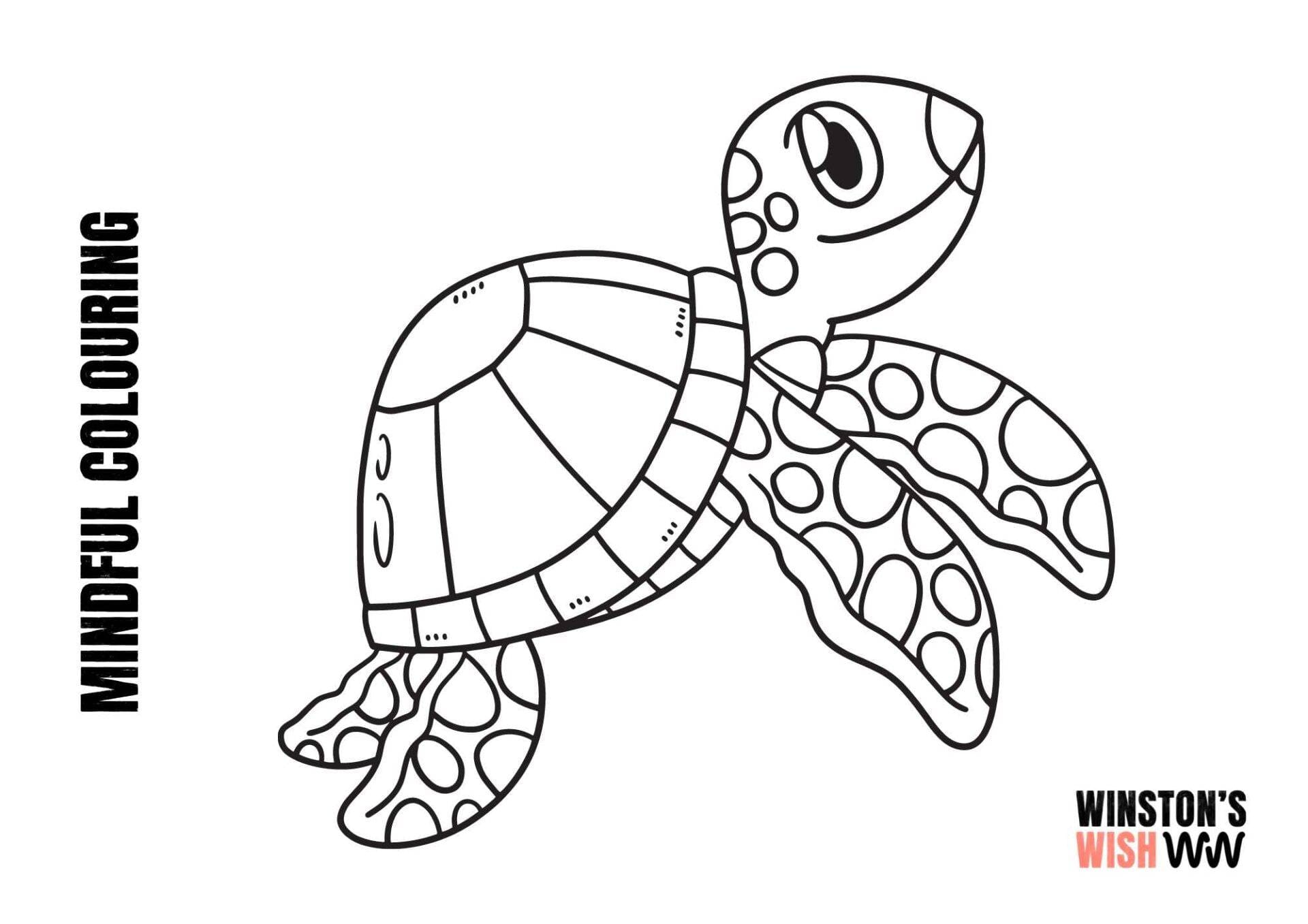 Mindful colouring activity to help with grief | Winston's Wish